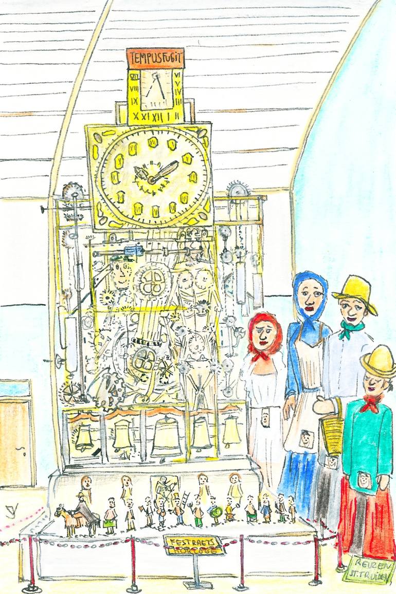 The secret of the Festraets Clockwork Painting by Jan Vanderkerken ...
