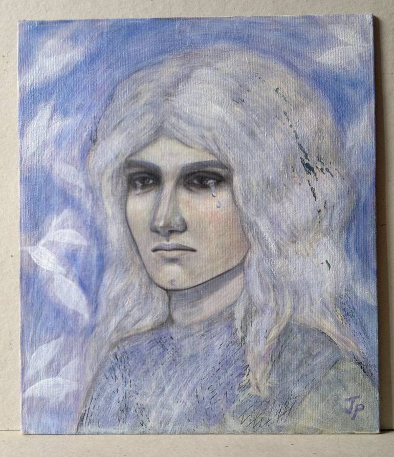 Lucifer Painting by Jenya Parsley | Saatchi Art