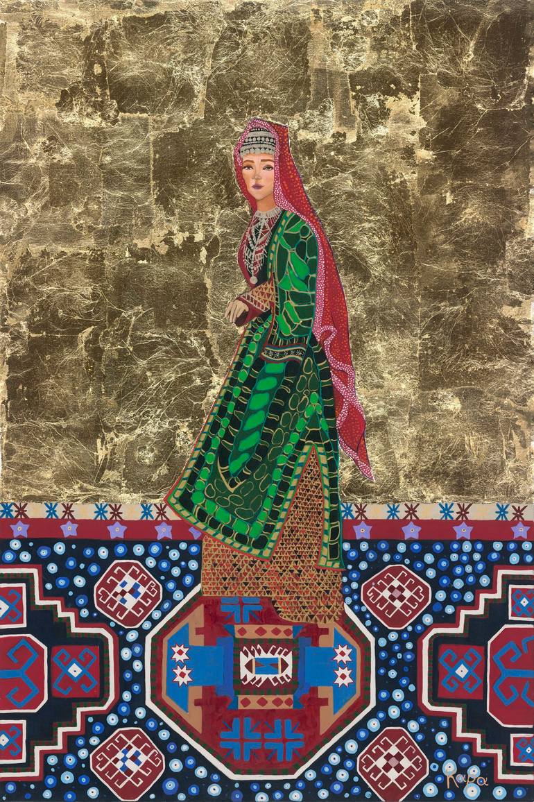 Matriarch Painting by Kara D'Vou | Saatchi Art