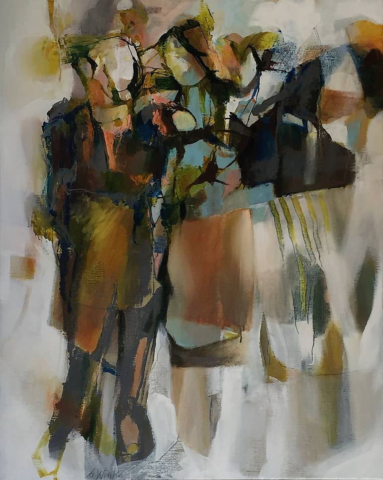 While I'm waiting Painting by Max de Winter | Saatchi Art