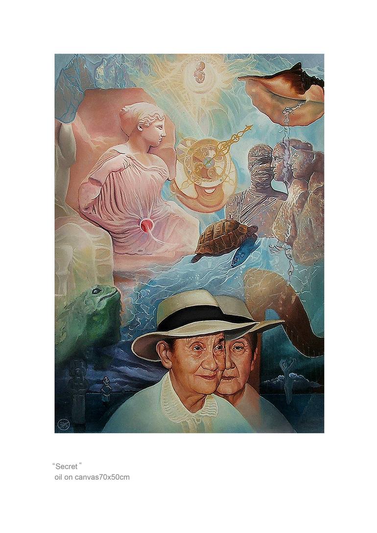 Secret Painting by ZORAN DESIGN | Saatchi Art