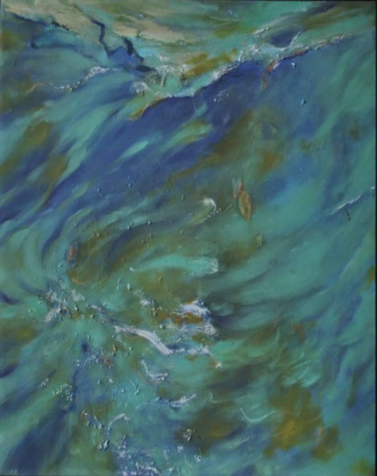 Spindrift Painting by Kayoko Tanaka | Saatchi Art