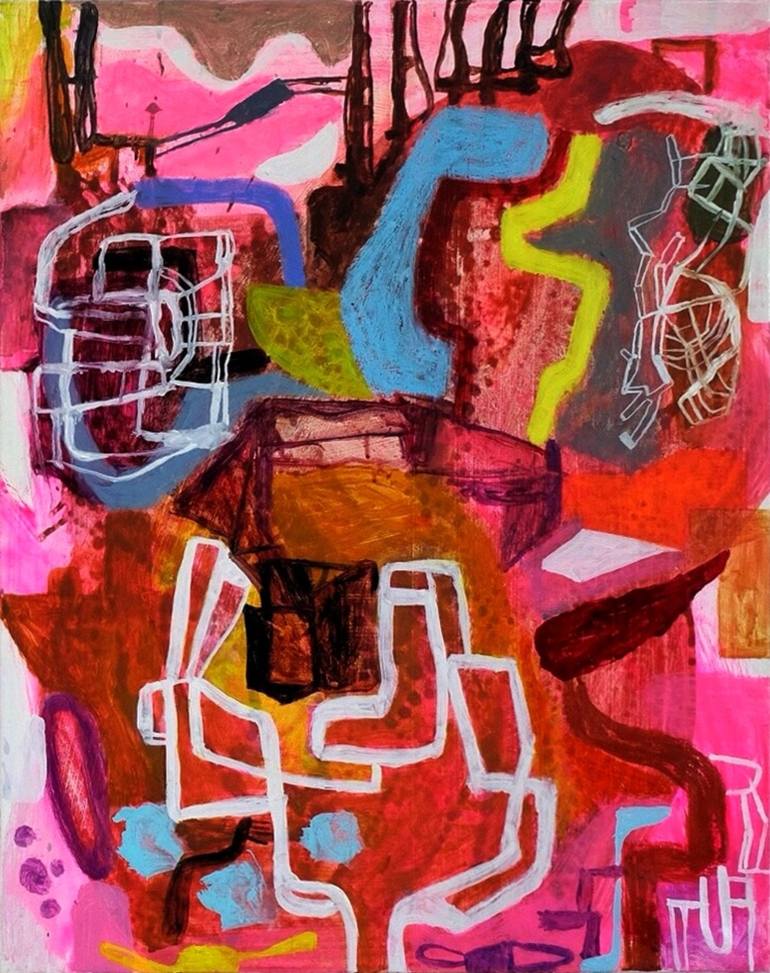 Street Grilled Painting by Ross Gash | Saatchi Art
