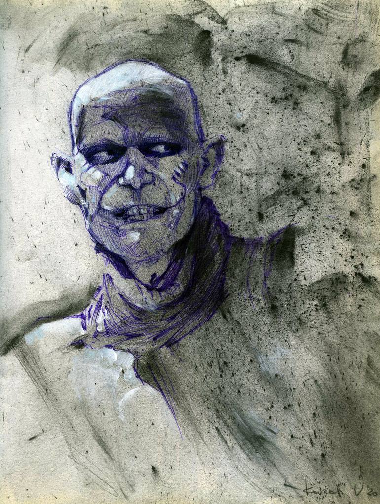 Warboys knock on the gates of Valhalla Drawing by Vasyl Kovach ...