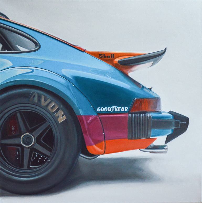 Porsche 911 Carrera (934) Painting by Roman Sedlak | Saatchi Art