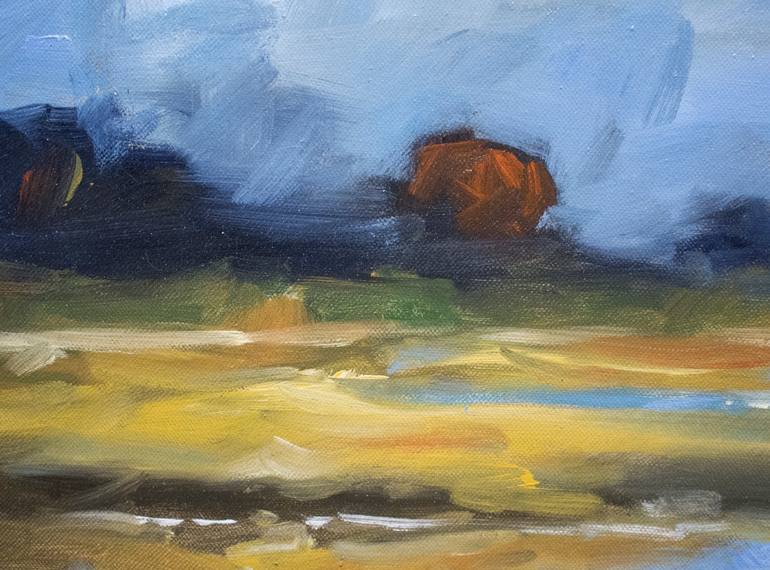 A Field study ( near Shelburne) Painting by Jonathan Centeno | Saatchi Art