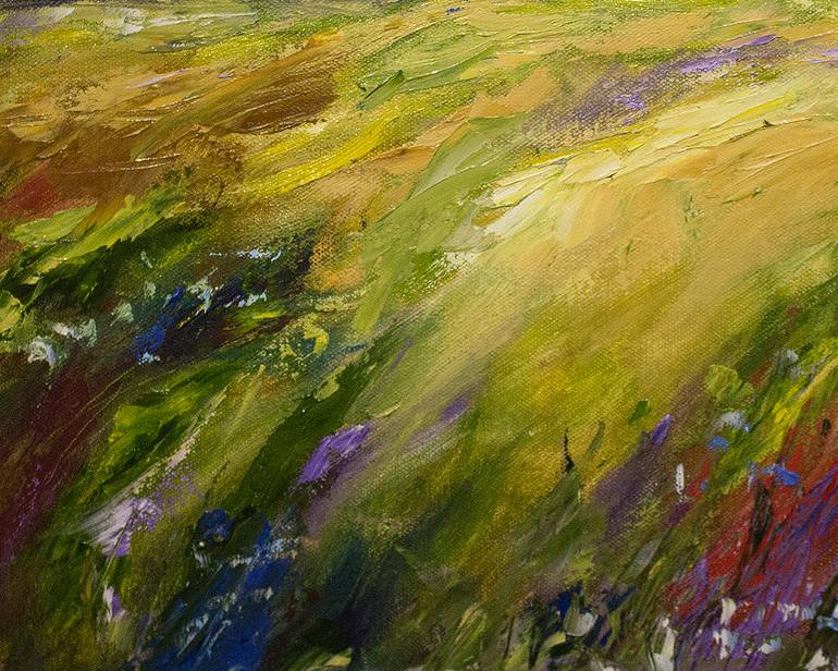 View from hwy 89 Painting by Jonathan Centeno | Saatchi Art