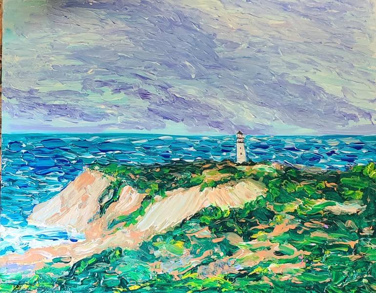 Majestic Edge Painting by Valerie Leri | Saatchi Art