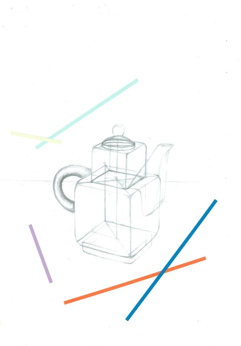 Statics and dynamics Drawing by Ekaterina Mitrofanova | Saatchi Art