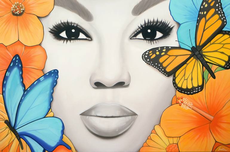 Colours of Soul Painting by Isaline Scheike | Saatchi Art