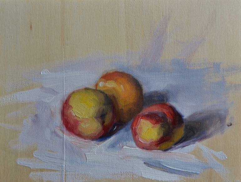 Peaches Painting by Dylan Gillespie | Saatchi Art