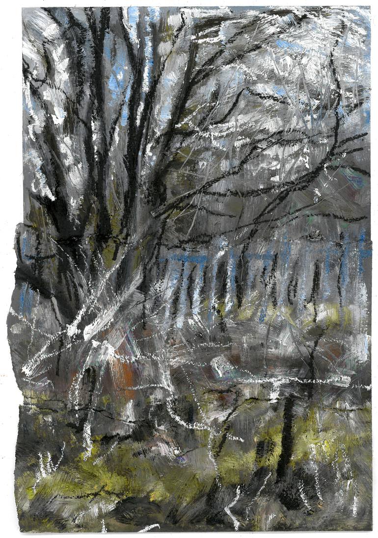 Decrepitude Painting by Nathan Woods | Saatchi Art