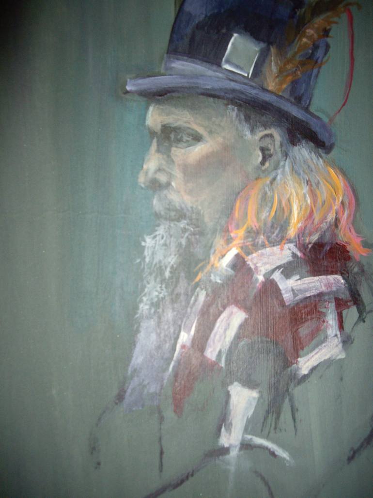 Eddie Painting by Zietra Rutter | Saatchi Art