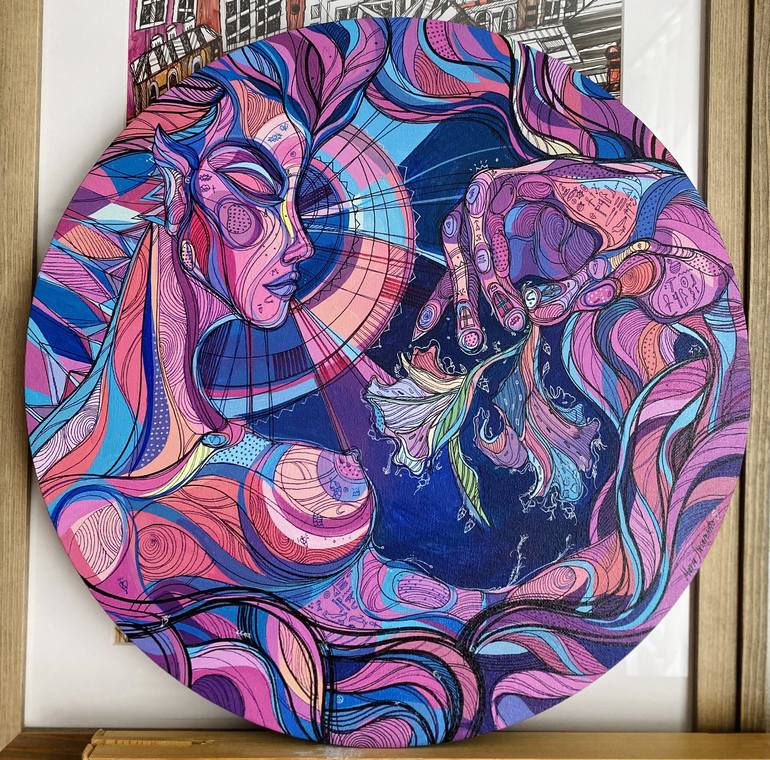 Sirius Painting by Maria Susarenko | Saatchi Art