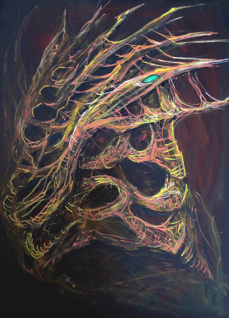 Smooth Collapse Painting by MrFine Eye | Saatchi Art