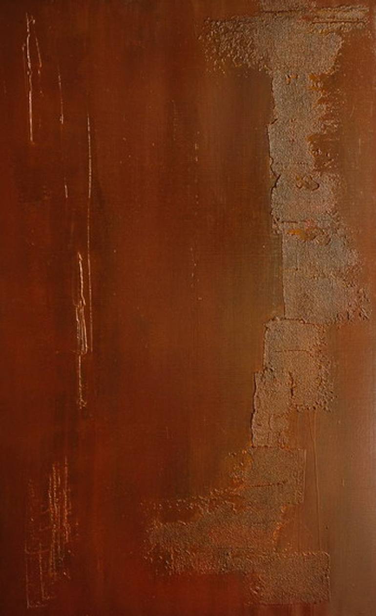 Corrosion Painting by nathalie MASSABKI | Saatchi Art
