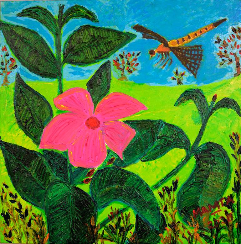 Attraction Painting by Mamta Chitnis Sen | Saatchi Art