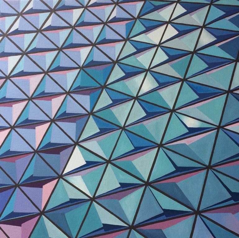 Trilateral Painting by Jill Ann Harper | Saatchi Art