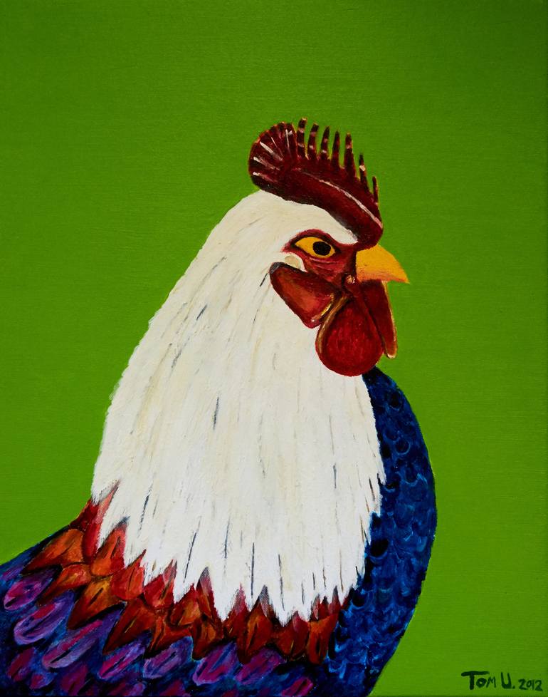 Kogut Painting by Tom Ulecki | Saatchi Art