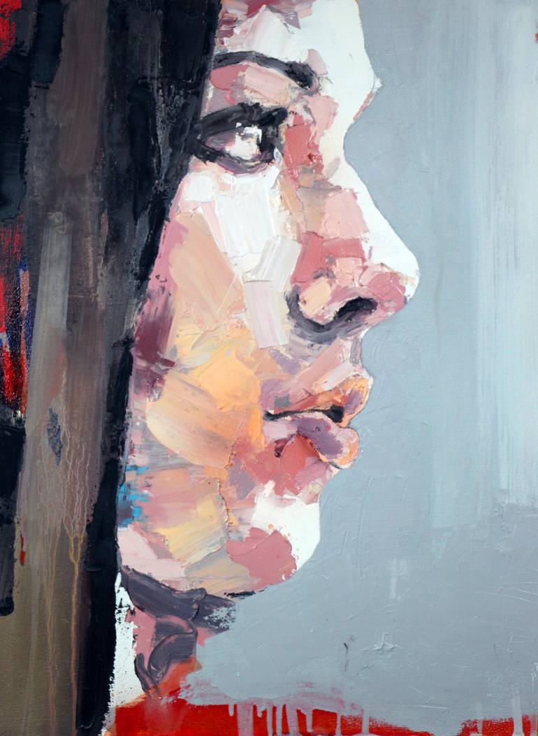 1-29-14 profile Painting by Thomas Donaldson | Saatchi Art