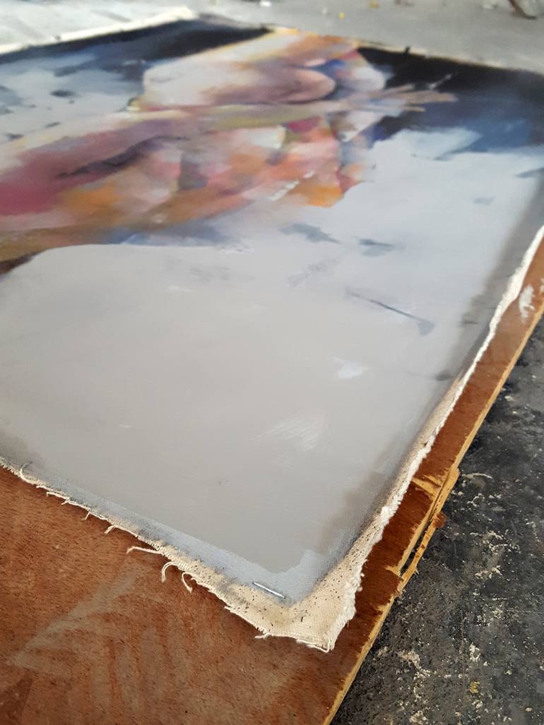 4-13-19 back study Painting by thomas donaldson | Saatchi Art