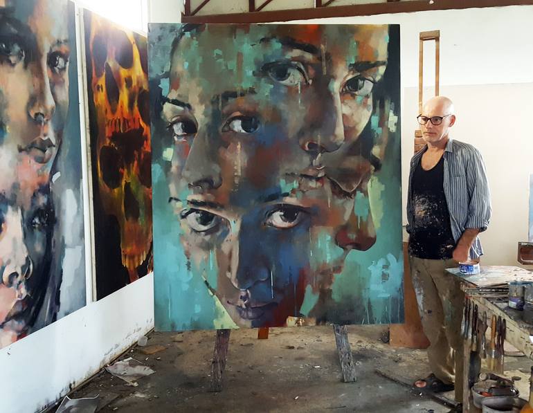 four studies 6-9-19 Painting by thomas donaldson | Saatchi Art