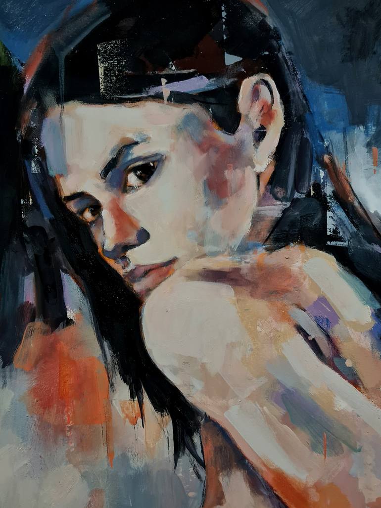 Erased 1-23-22 Painting by thomas donaldson | Saatchi Art