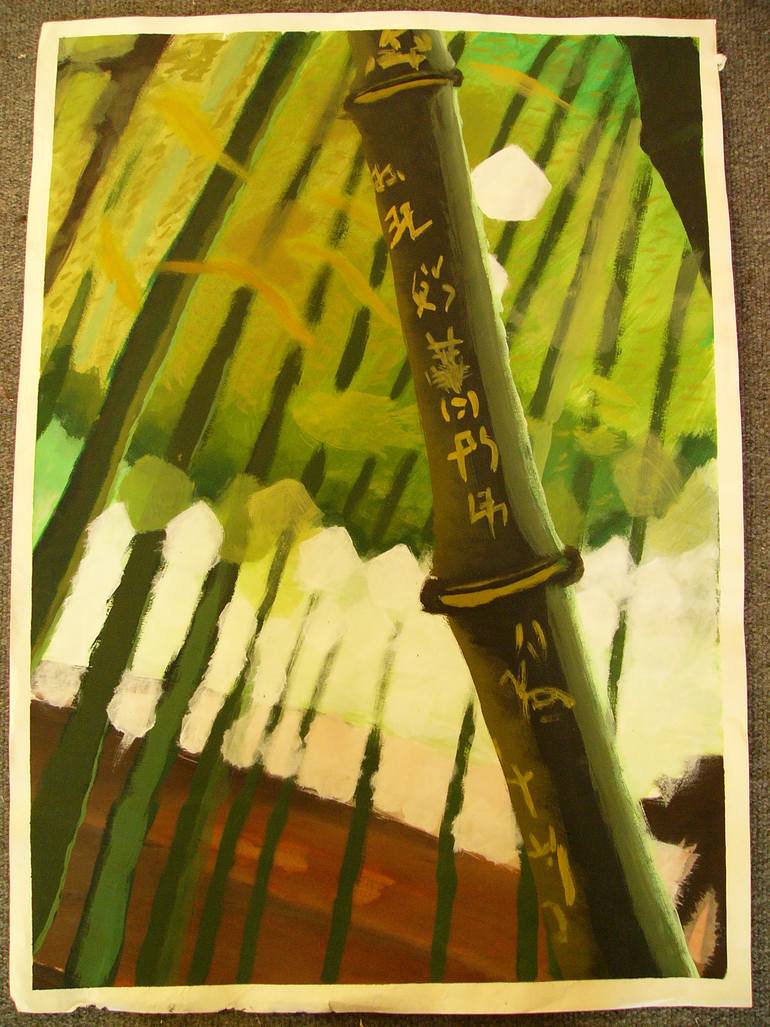 Bambo 3 D Painting by MAXIMILIAN ZABIELSKI | Saatchi Art