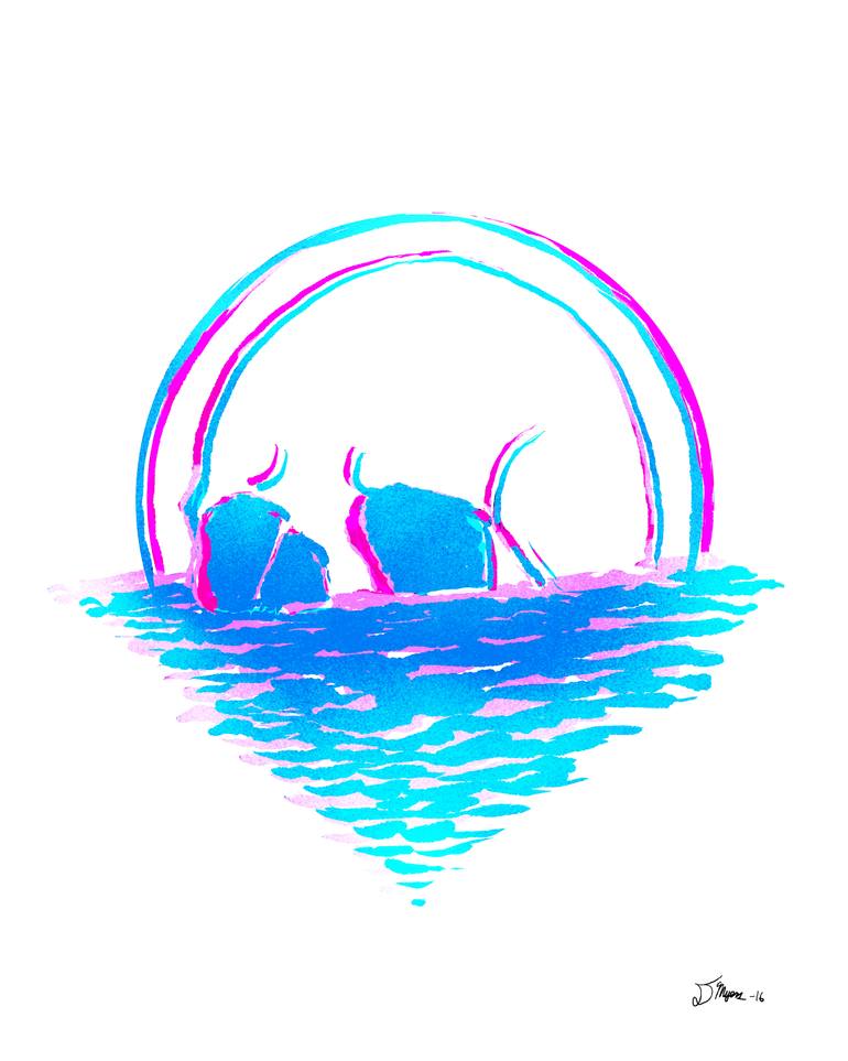 I'm Scurred Drawing by Donald Myers | Saatchi Art