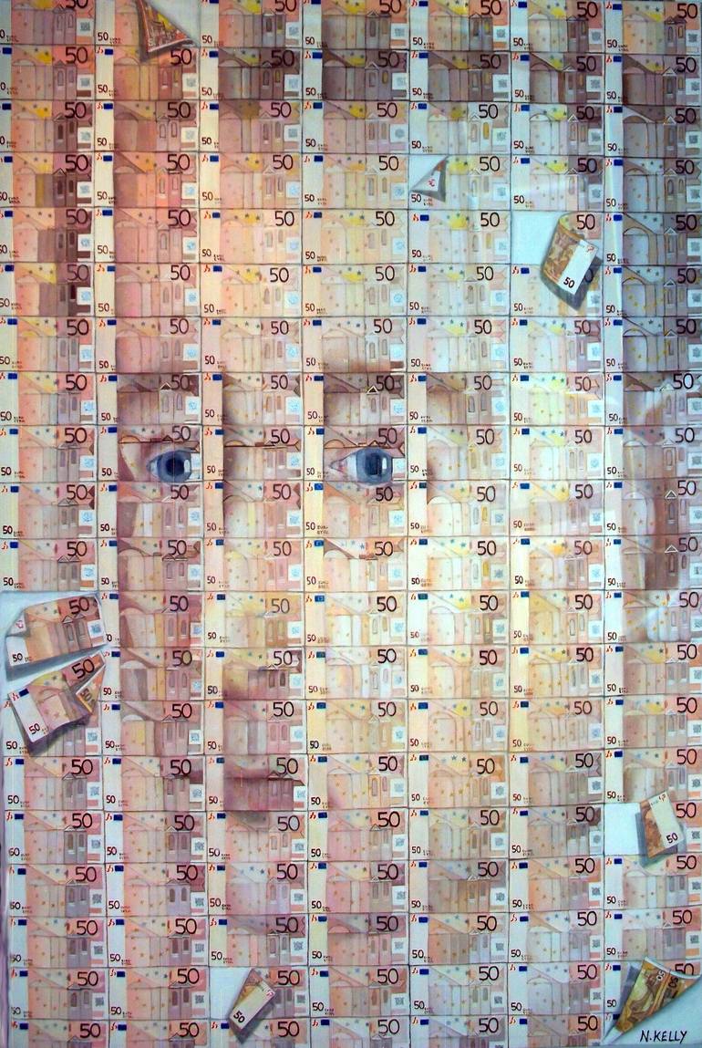 Fifty For Yeats Painting by Nicola Kelly | Saatchi Art