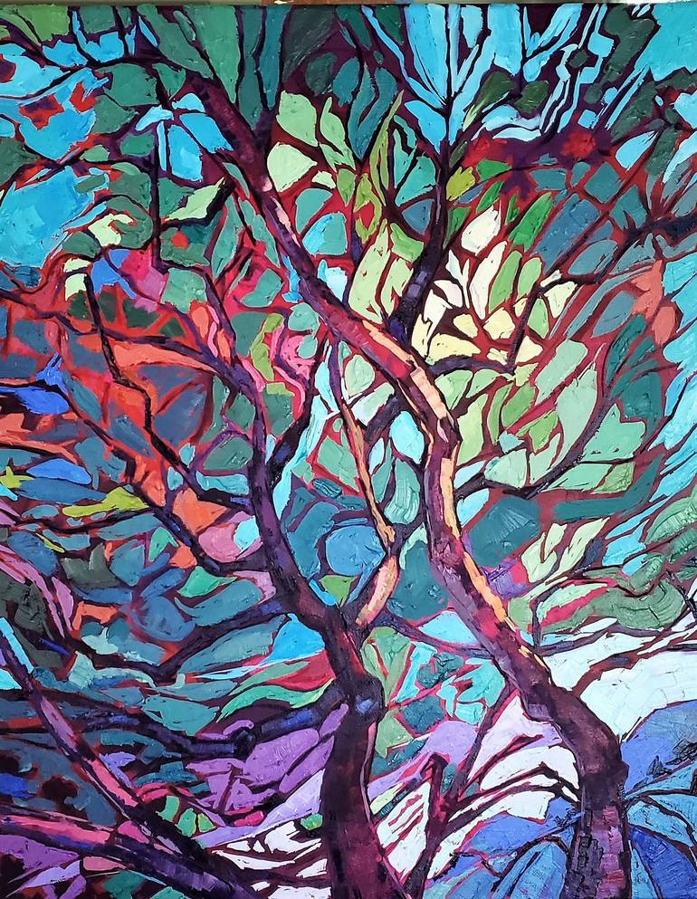Windows of Light - Colorful Fine Art Oil Painting by Bhavna Misra ...