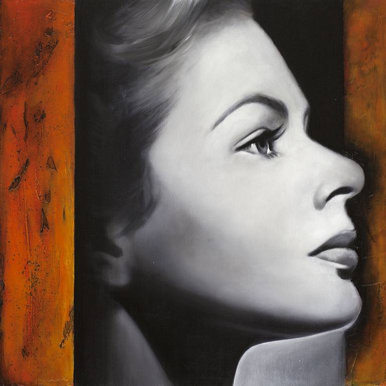Ingrid Painting by Manon Roy | Saatchi Art