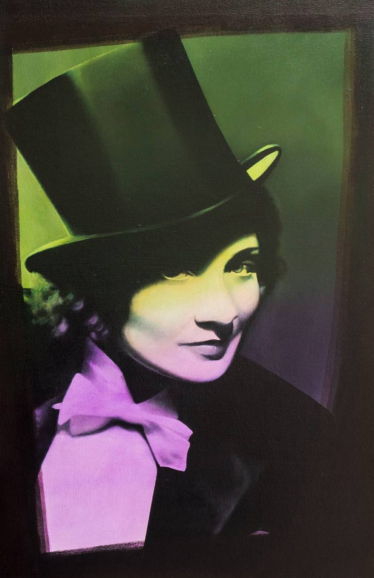 Marlene 1 Painting by Manon Roy | Saatchi Art