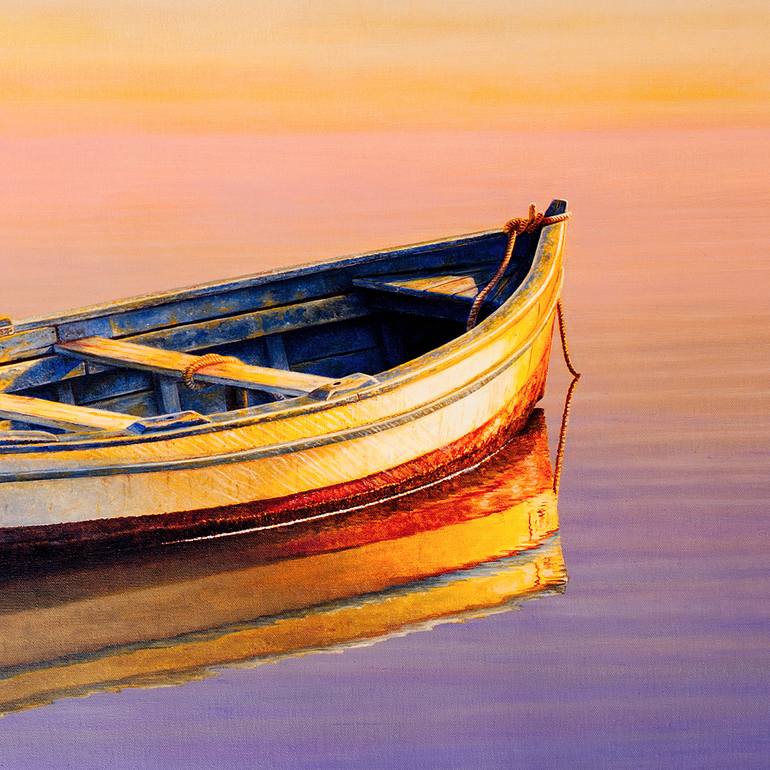 Golden Twilight Painting by Horacio Cardozo | Saatchi Art