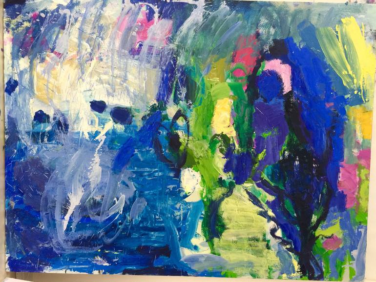 Storm In Mercurial light. Painting by Arabella Ross | Saatchi Art