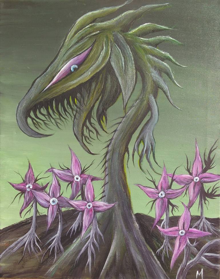 The Brood Painting by Michael Beauchamp | Saatchi Art