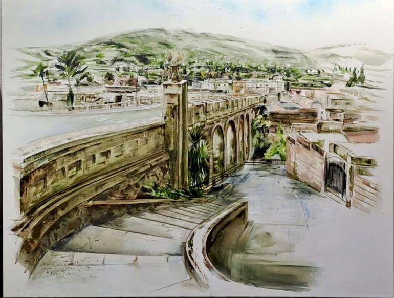 El oro del rincón Painting by Jessica Gonpra | Saatchi Art