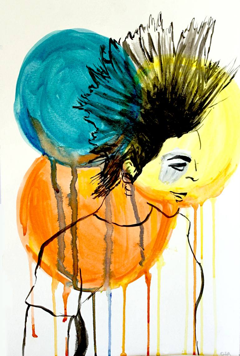 Surrounded Painting by Alysha Mooring | Saatchi Art