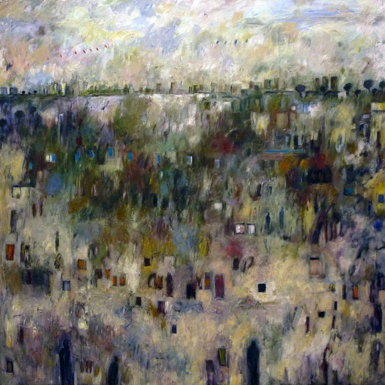 Earth Report 1 Painting by Katherine Surridge | Saatchi Art