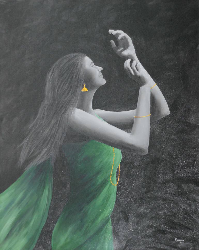 Emergence 2 Painting by Prasanna Raghavan | Saatchi Art