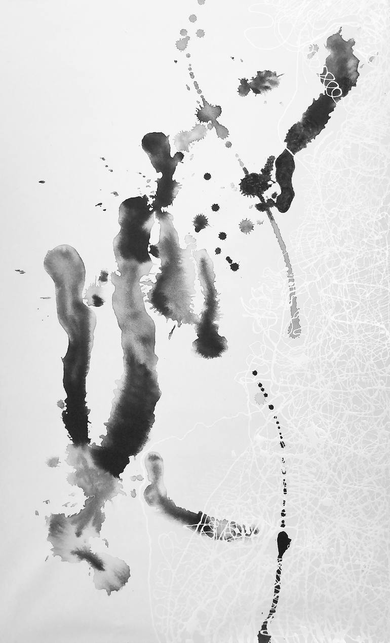 MESH Painting by Carlos Olguin-Trelawny | Saatchi Art