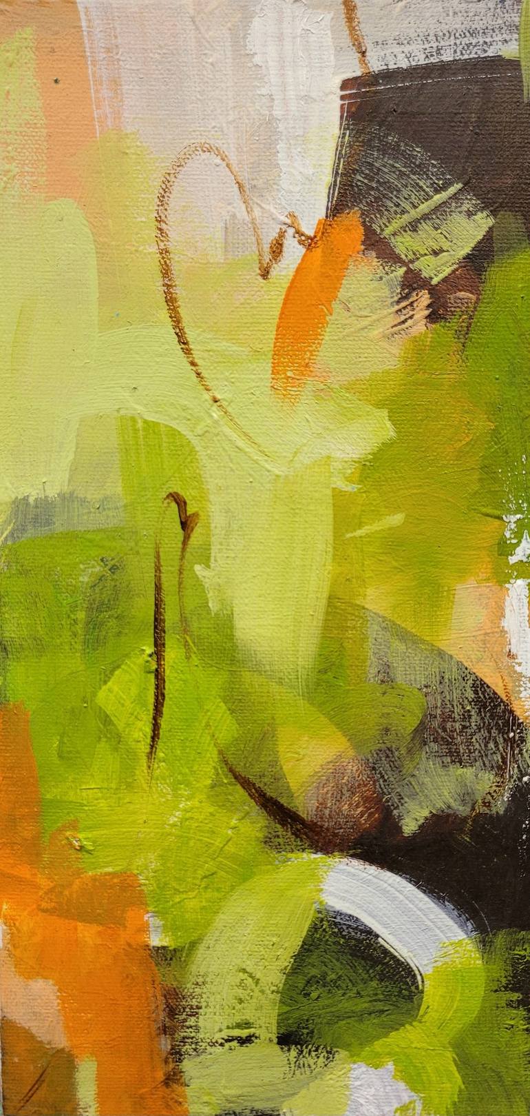 Greens Painting by Ayesha Samdani | Saatchi Art