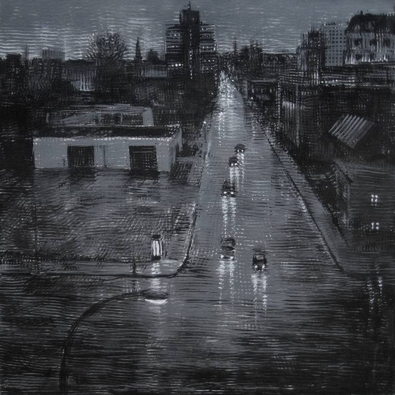 Nocturnale 2 Painting by Jean Faucher | Saatchi Art