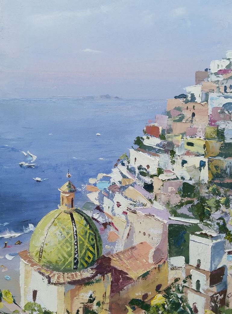 Positano Painting by Thomas Gowen | Saatchi Art