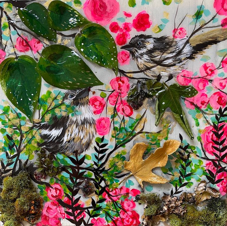 Tweet, Tweets Painting by Sarah King | Saatchi Art