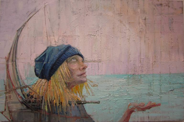 new horizon Painting by darrell george | Saatchi Art