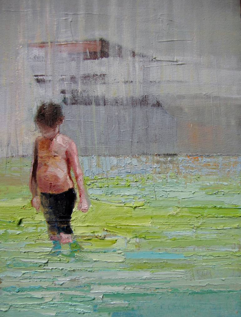 structure Painting by darrell george | Saatchi Art