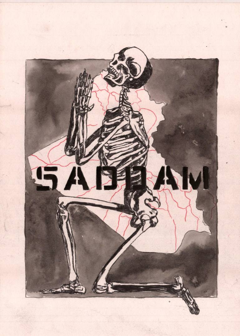 antagonist # 01 Drawing by amrizal amrizal | Saatchi Art