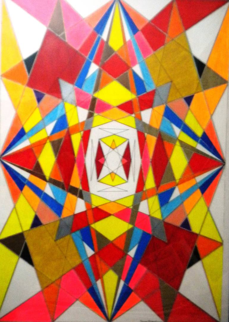 Linear Construction 1 - Light Alfa Drawing by George Marckus | Saatchi Art