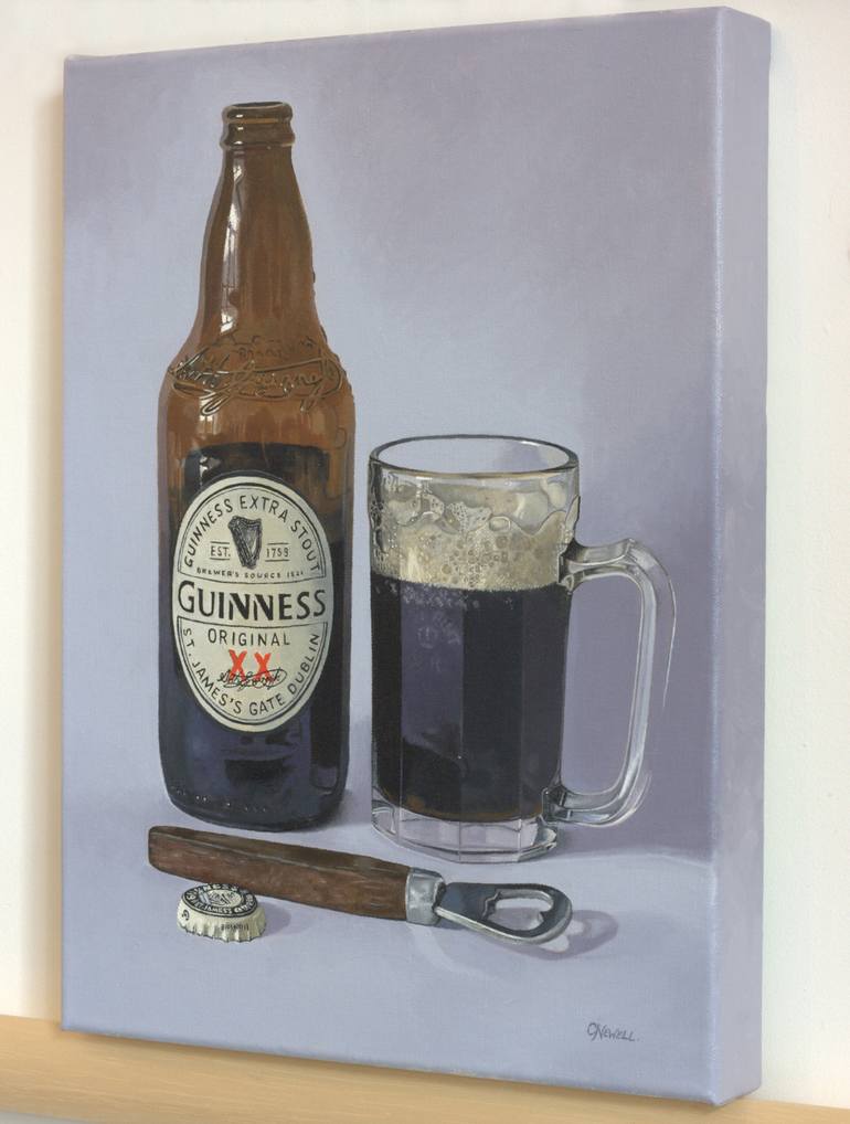 Guinness original Painting by Claire Newell | Saatchi Art